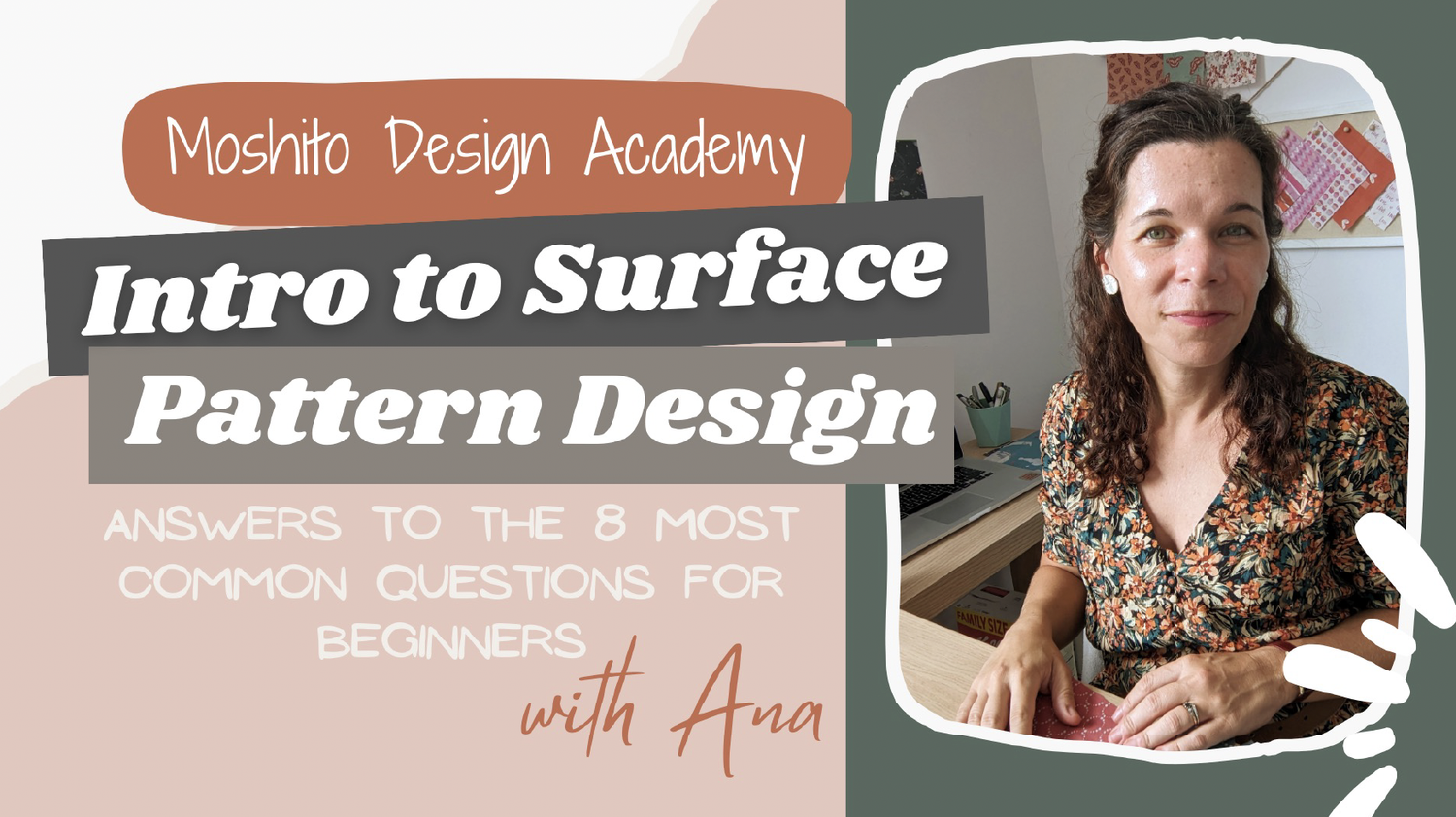 How to become a surface pattern designer - Moshito Design