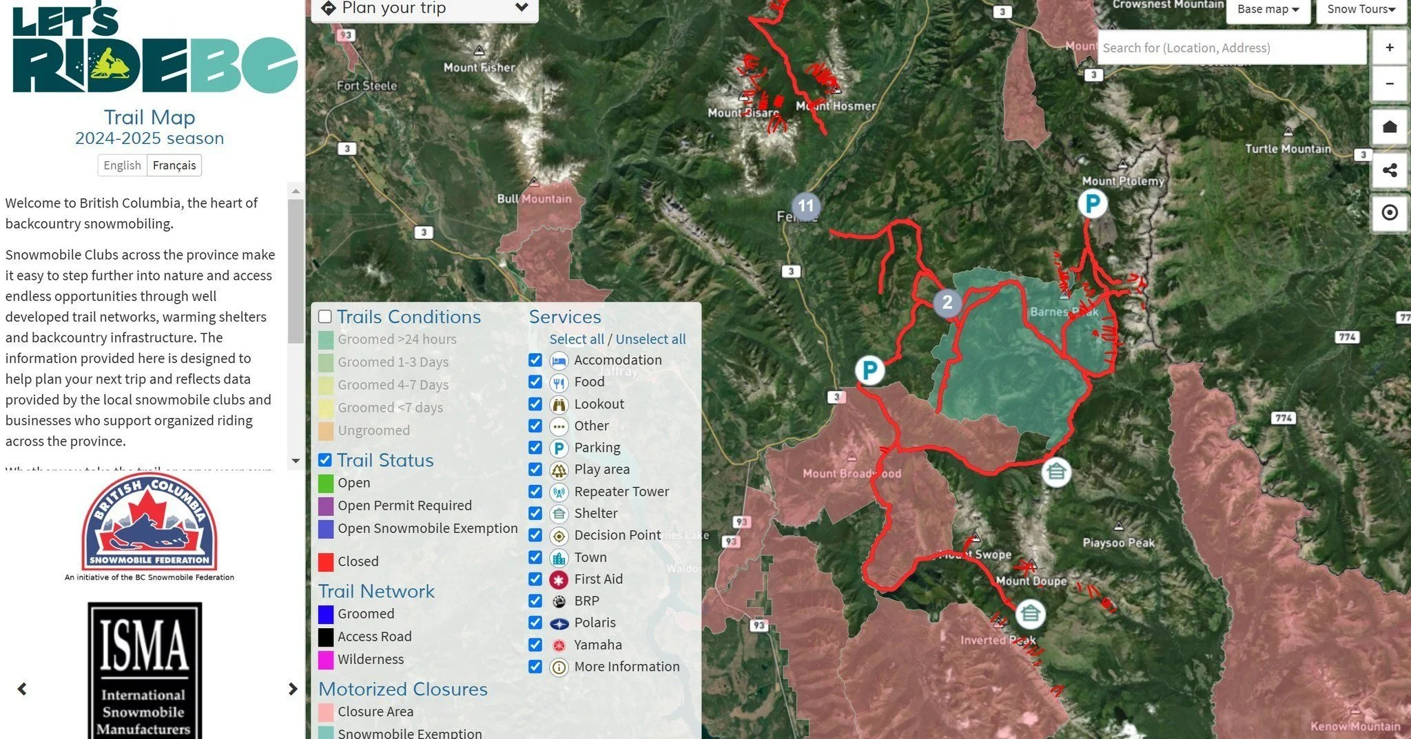 THE MAP THAT CHANGED HOW WE SLED IN BC | Let'sRide BC