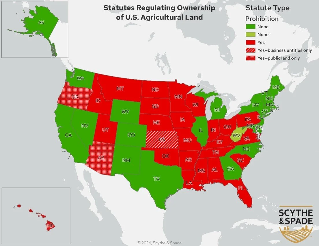 A Deep Dive Into Foreign Ownership of U.S. Agricultural Land — Scythe ...