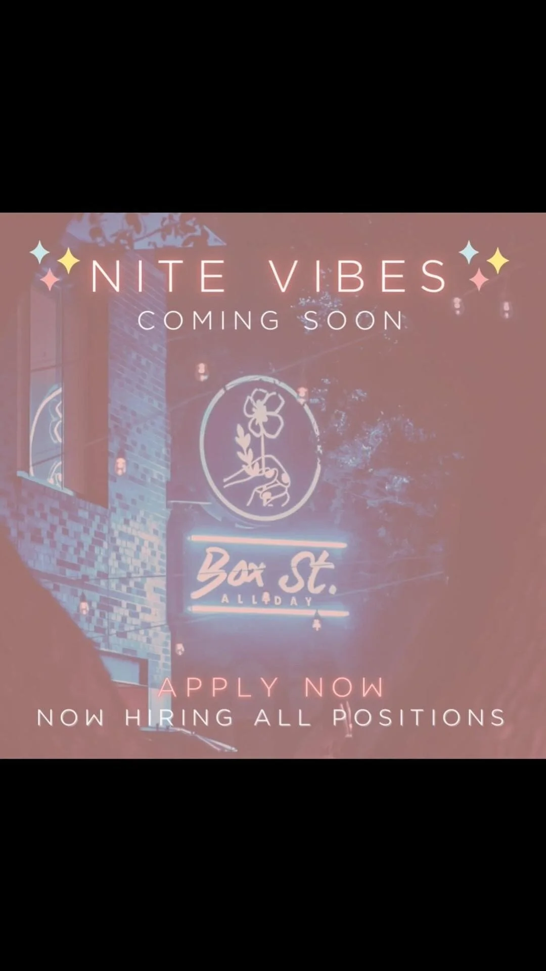 Box St. All Day | Brunch. Lunch. Dinner. All Day