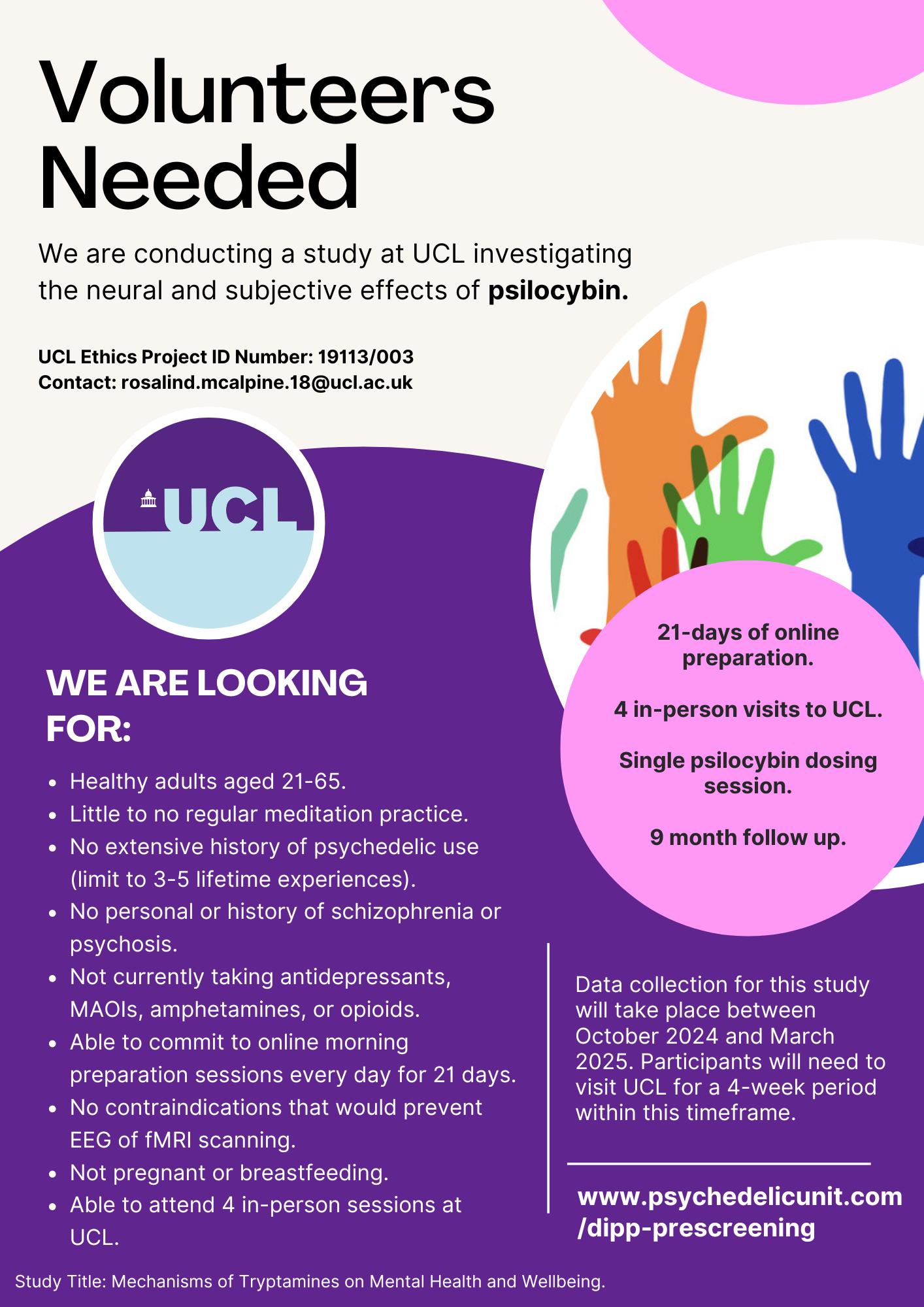 DIPP Pre-Screening — UNITy