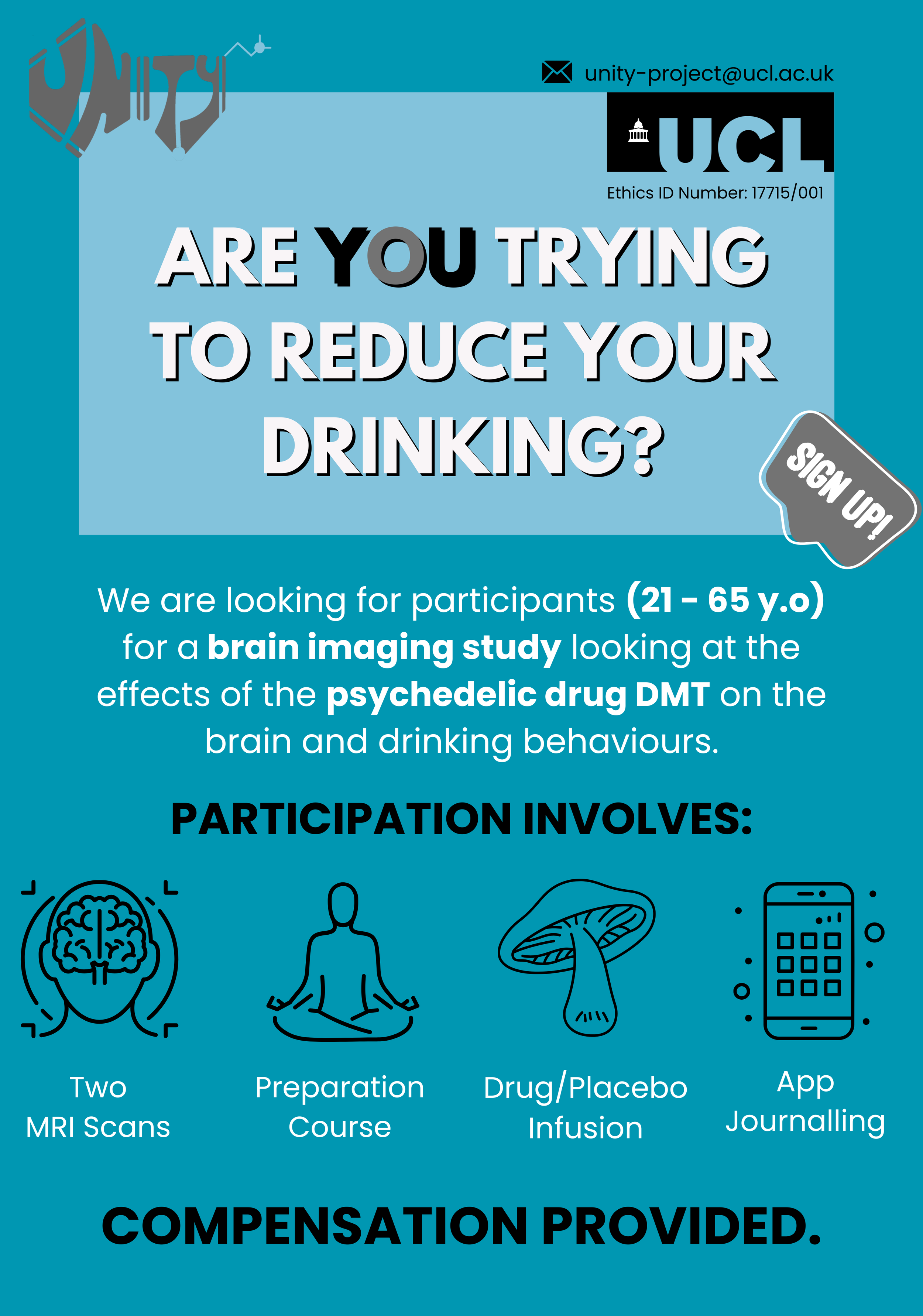 DMT for Heavy Drinking — UNITy