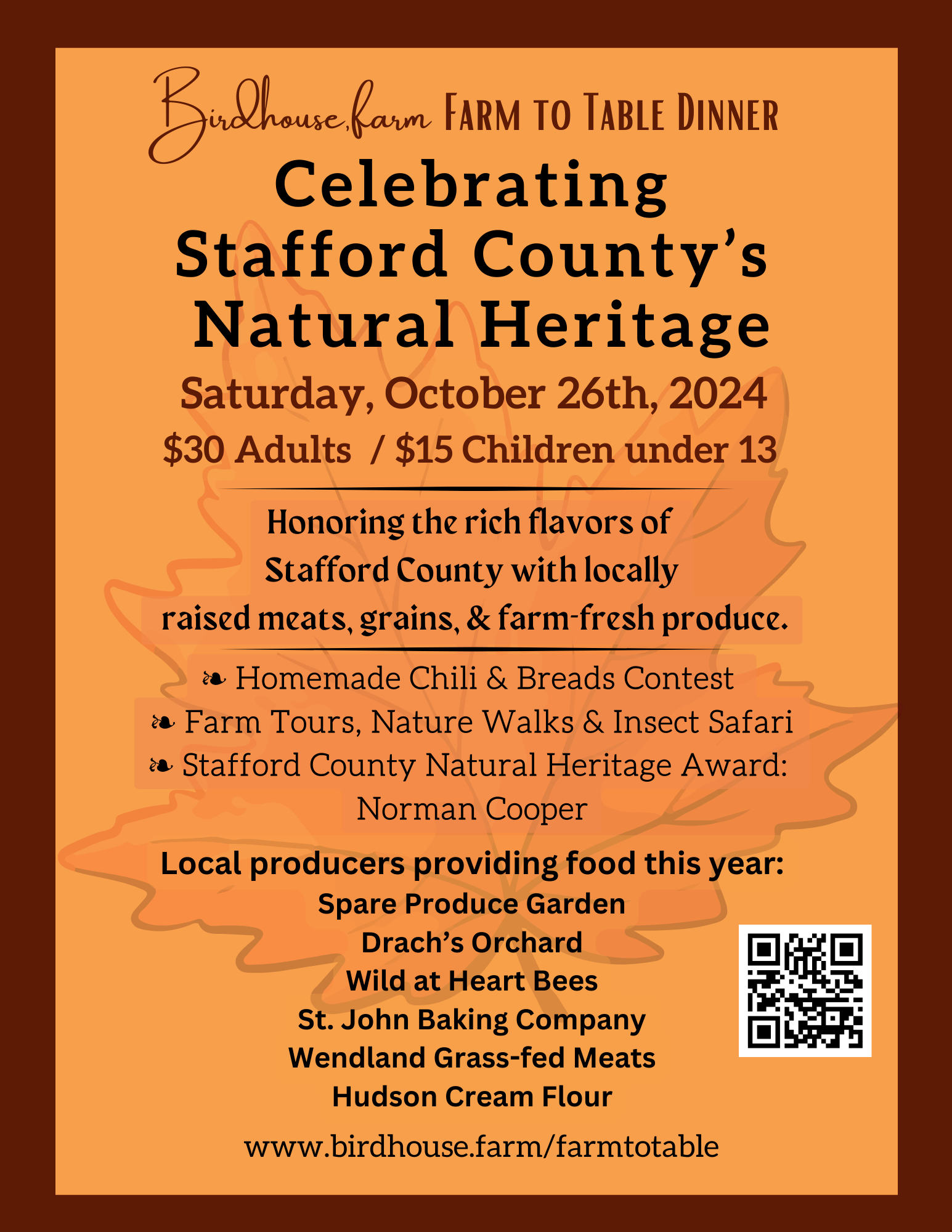 Local Producers at Our Farm to Table Dinner — Birdhouse.farm