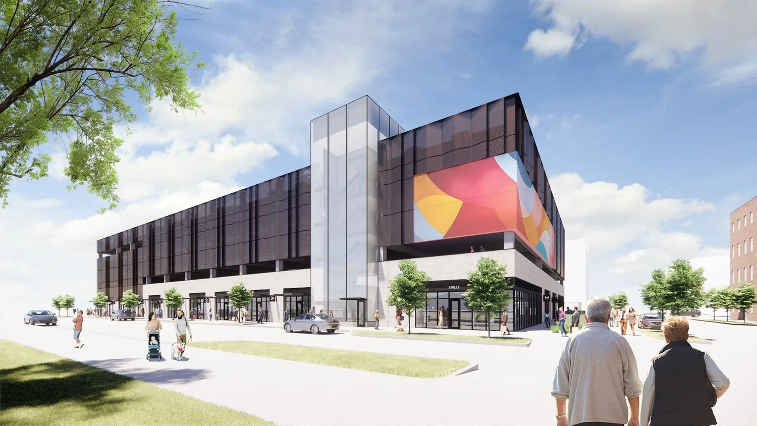 Millwork Commons Parking Garage — Innovation Glass · High Performance ...