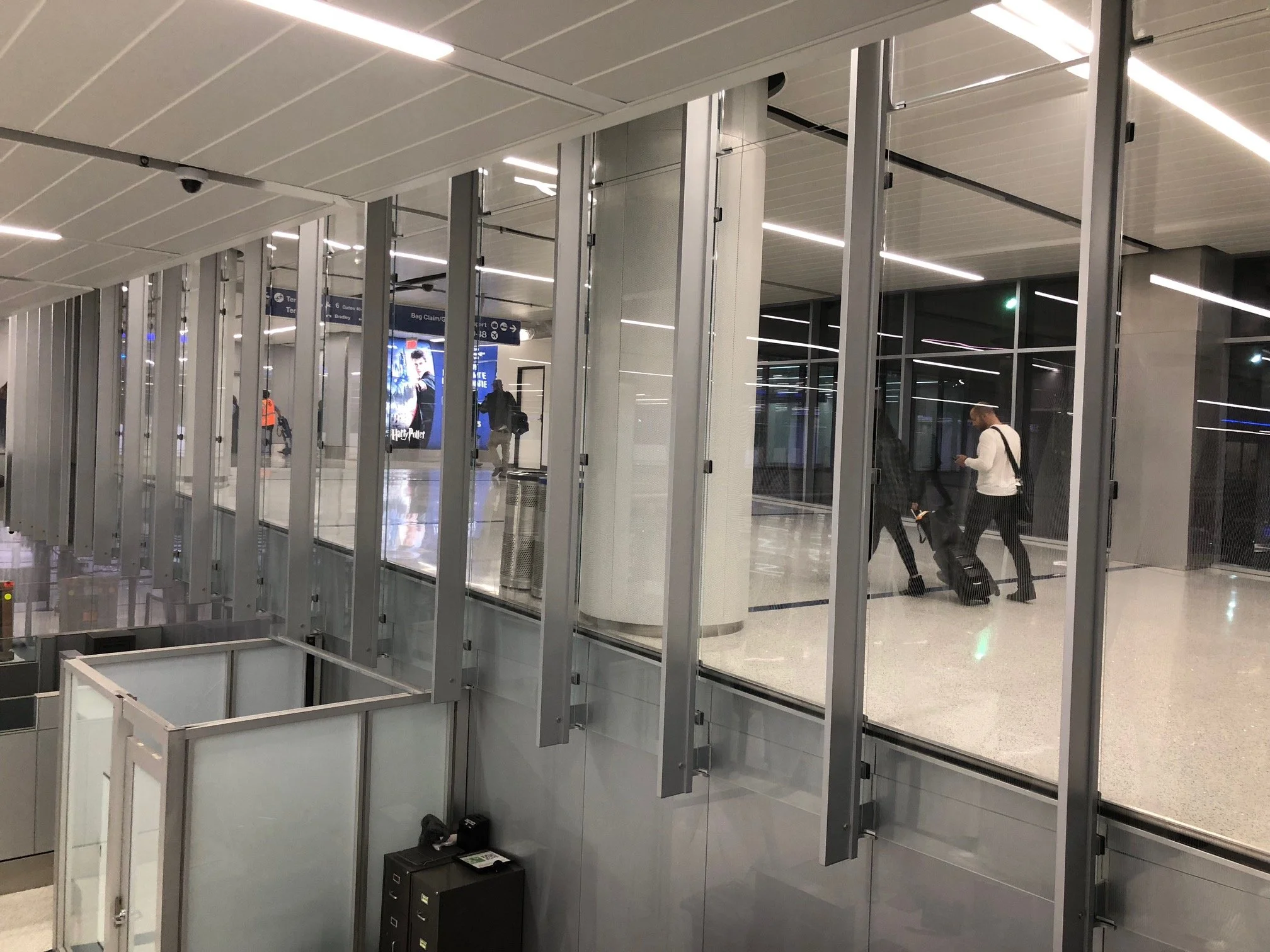 LAX Airport Security & United Lounge — Innovation Glass · High ...