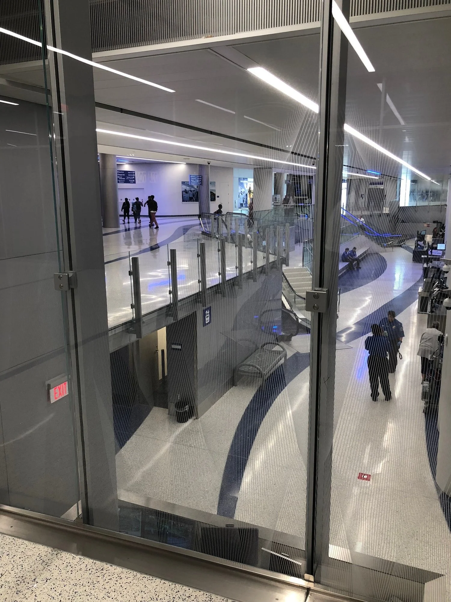 LAX Airport Security & United Lounge — Innovation Glass · High ...