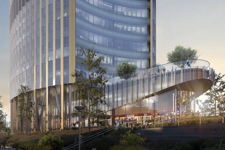 Schuykill Avenue Research Building at CHoP — Innovation Glass · High ...