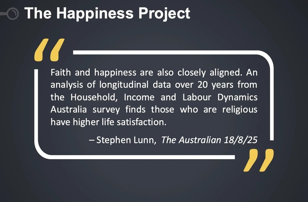 The Happiness Project — ST ANDREW'S CATHEDRAL