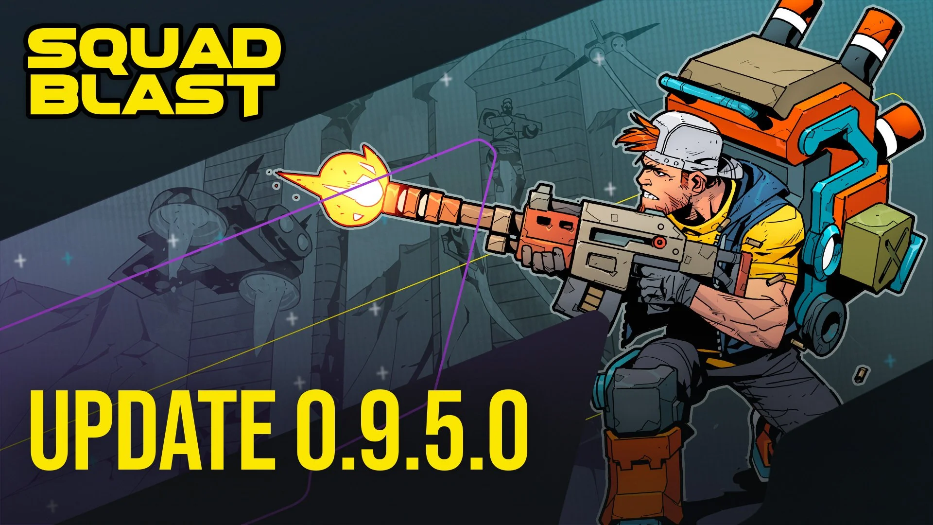 Update 0.9.5.0 — SquadBlast: Multiplayer Side-scroller Shooter by ULTRAHORSE