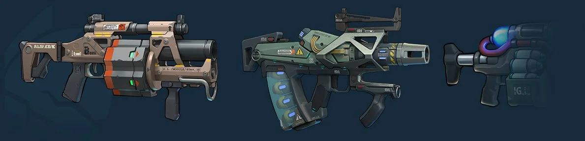 Weapons — SquadBlast: Multiplayer Side-scroller Shooter by ULTRAHORSE