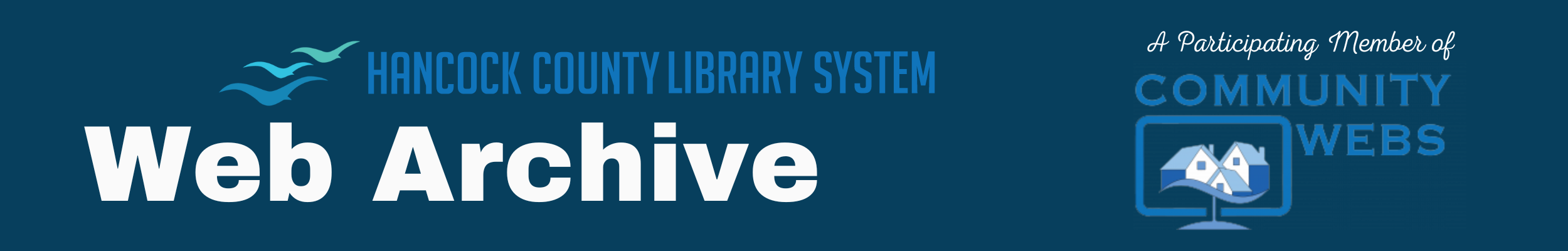 Web Archive — Hancock County Library System