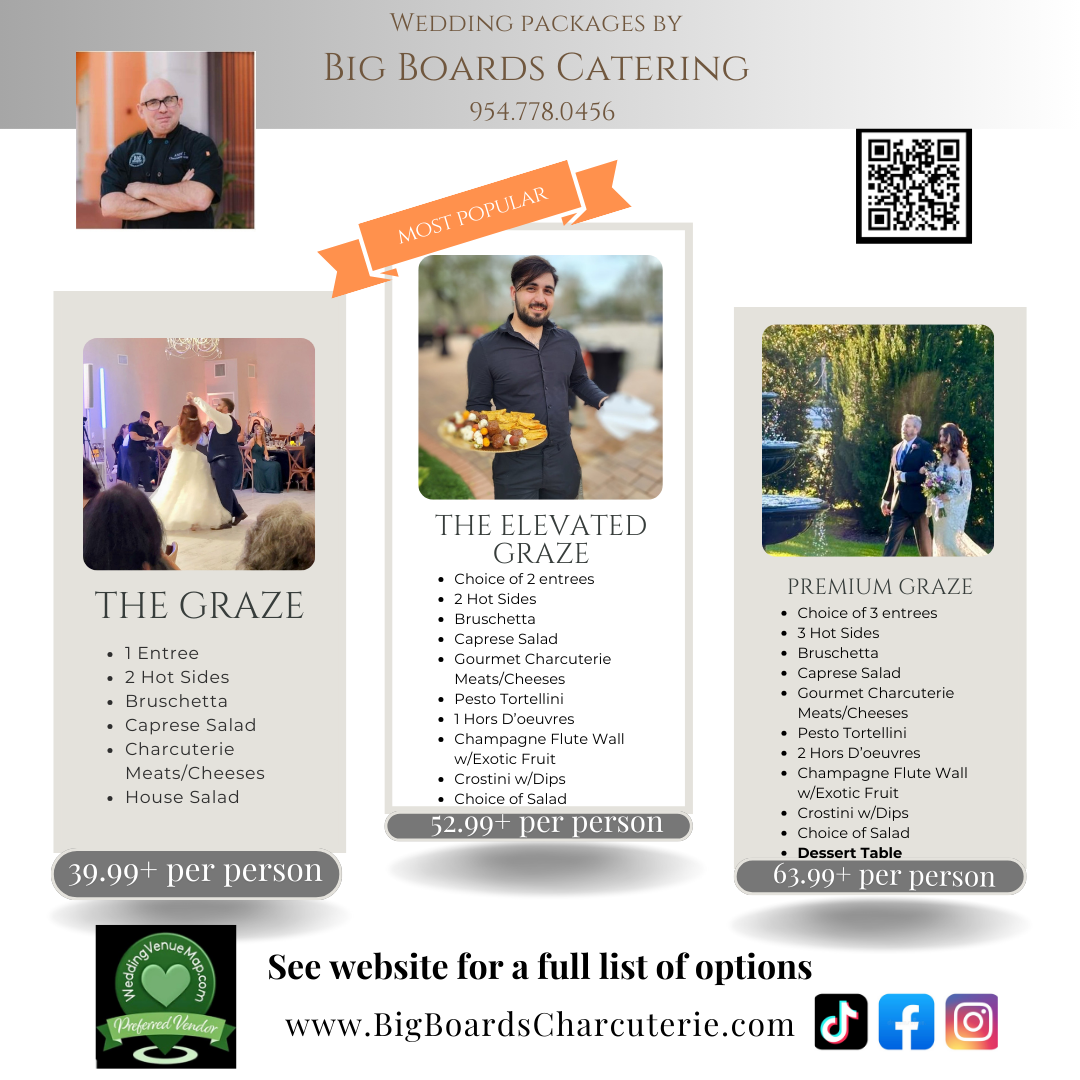 Wedding Packages — Big Boards Charcuterie