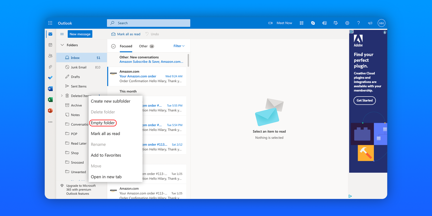 How To Do an Outlook Mailbox Cleanup | Edison Mail — Edison Mail