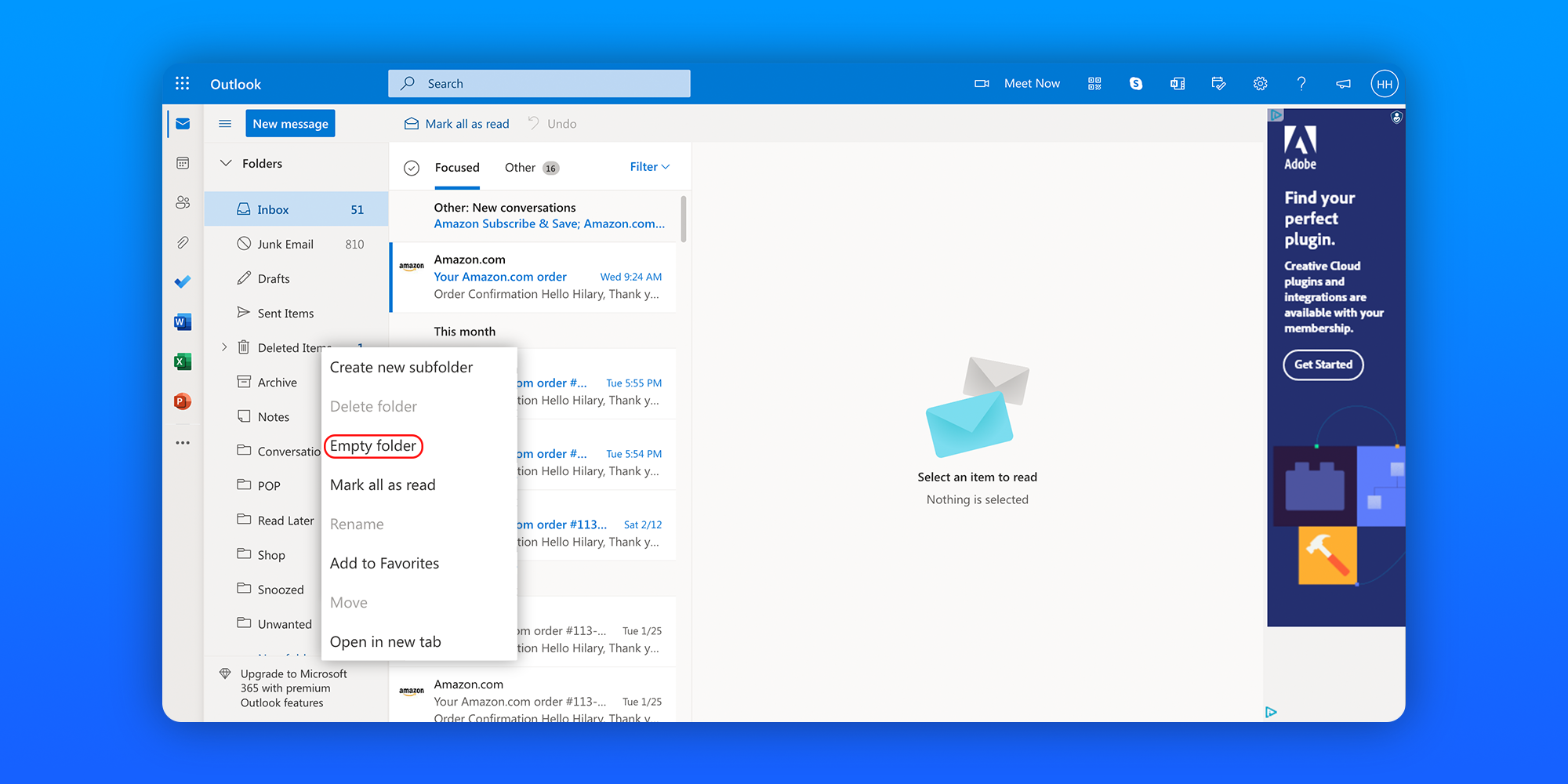 How To Do an Outlook Mailbox Cleanup | Edison Mail — Edison Mail