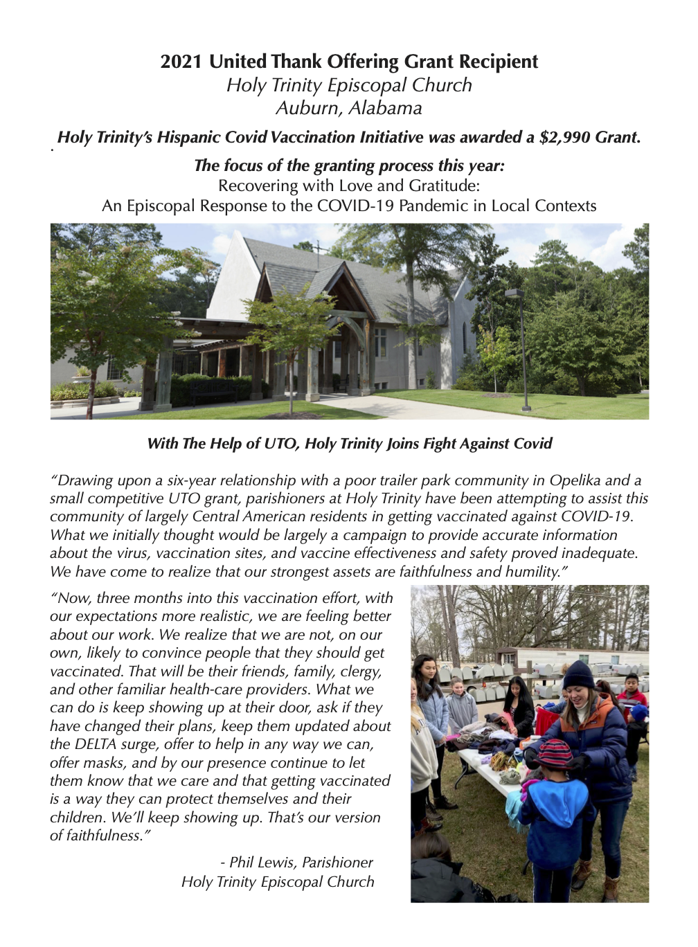 UTO — Alabama Episcopal Church Women