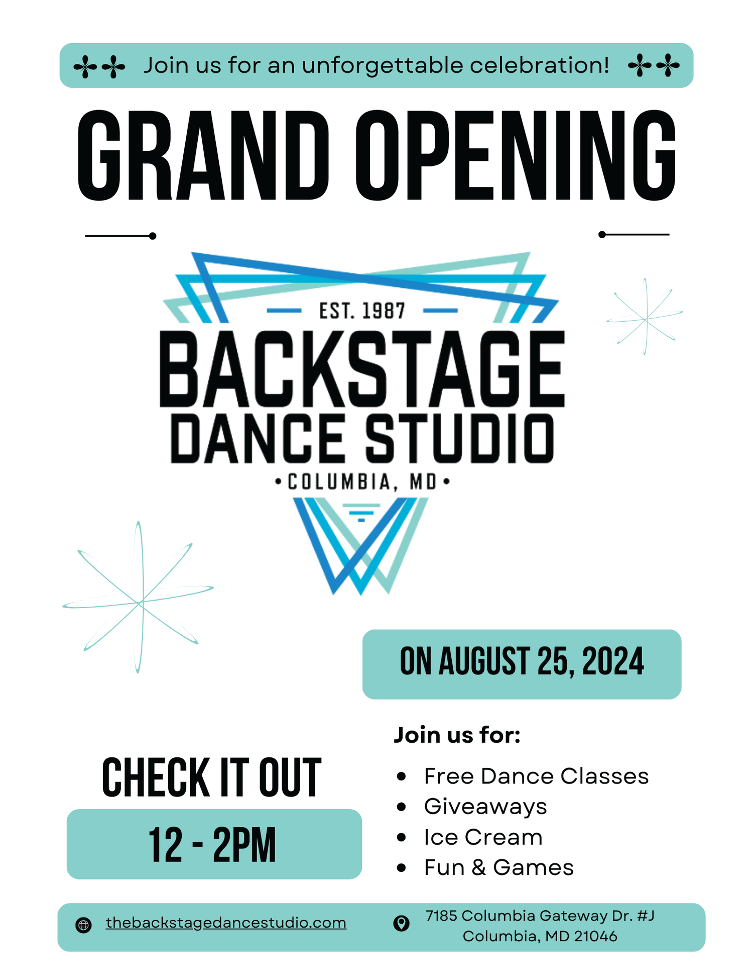 Backstage Dance Studio : Columbia, MD