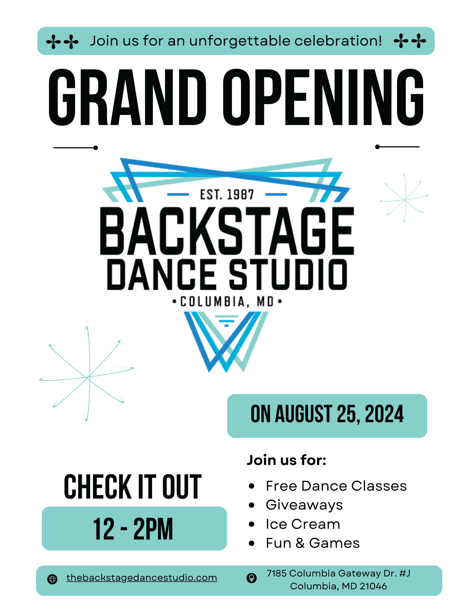 Backstage Dance Studio : Columbia, MD