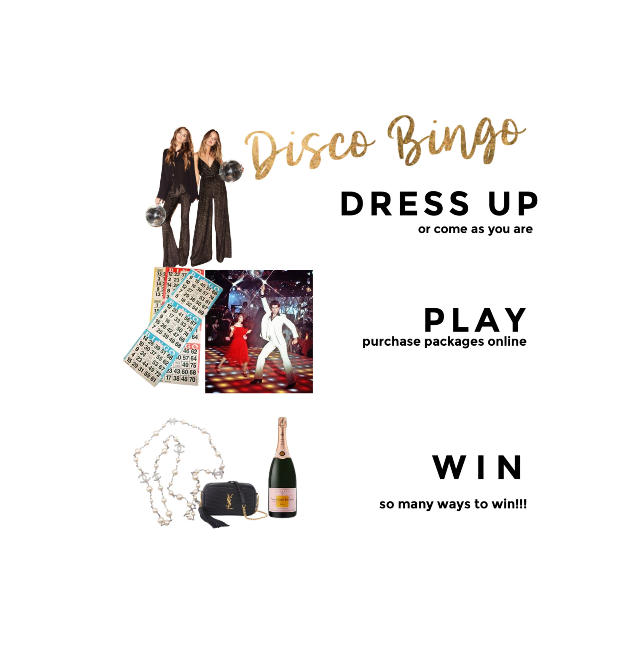 DISCO BINGO — Mission Haus Foundation