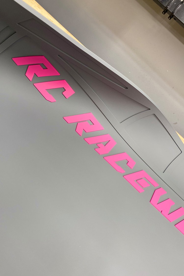 RC Raceworx Flight Deck Pit Mat 23x48 - Gray and Black — RC Raceworx ...