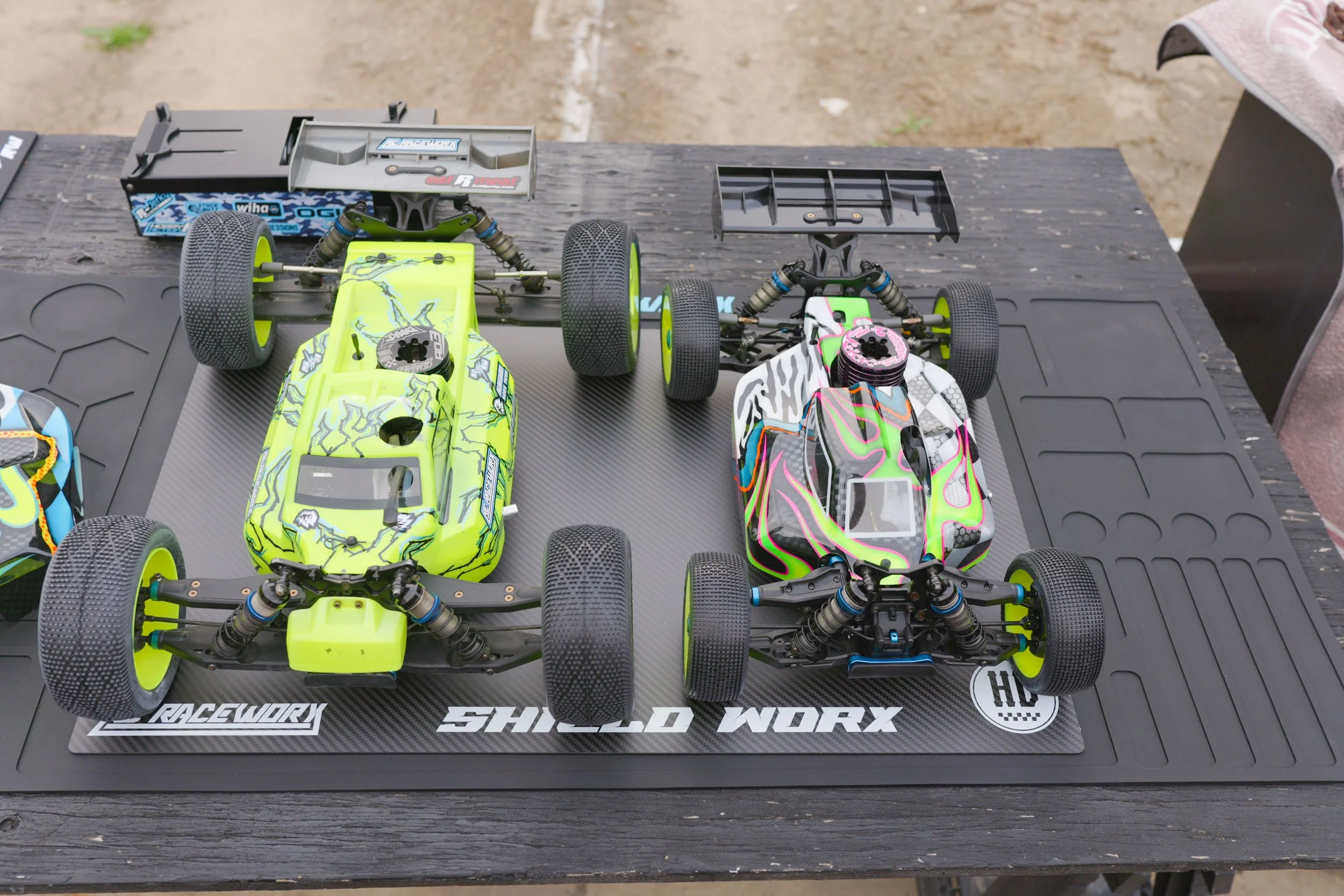 Shop — RC Raceworx - Pit Mats . Pit Lights . Titanium