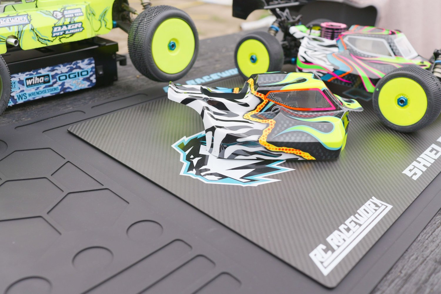 Shop — RC Raceworx - Pit Mats . Pit Lights . Titanium