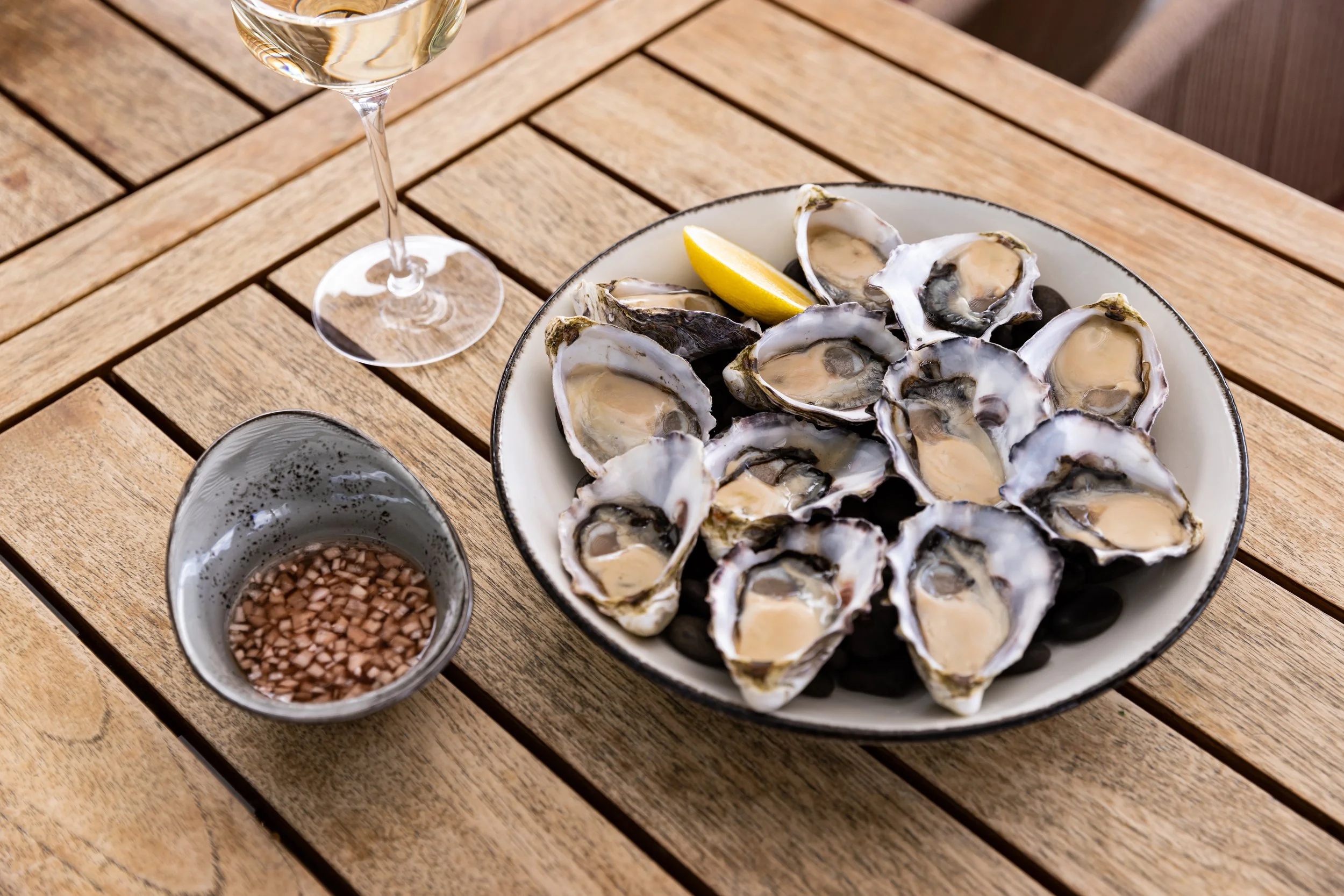 Eat & Drink — core restaurant and bar