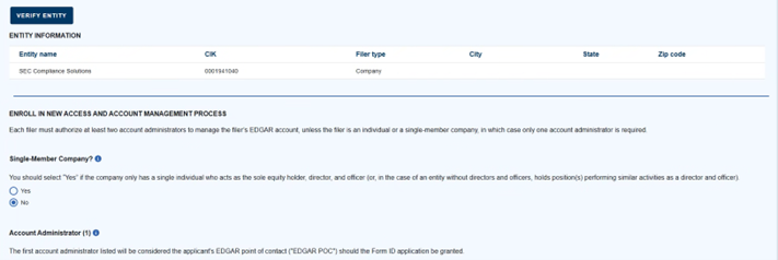 EDGAR Next and Login.gov Instructions — SEC Compliance Solutions LLC