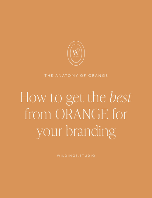 Is orange a good colour for branding?