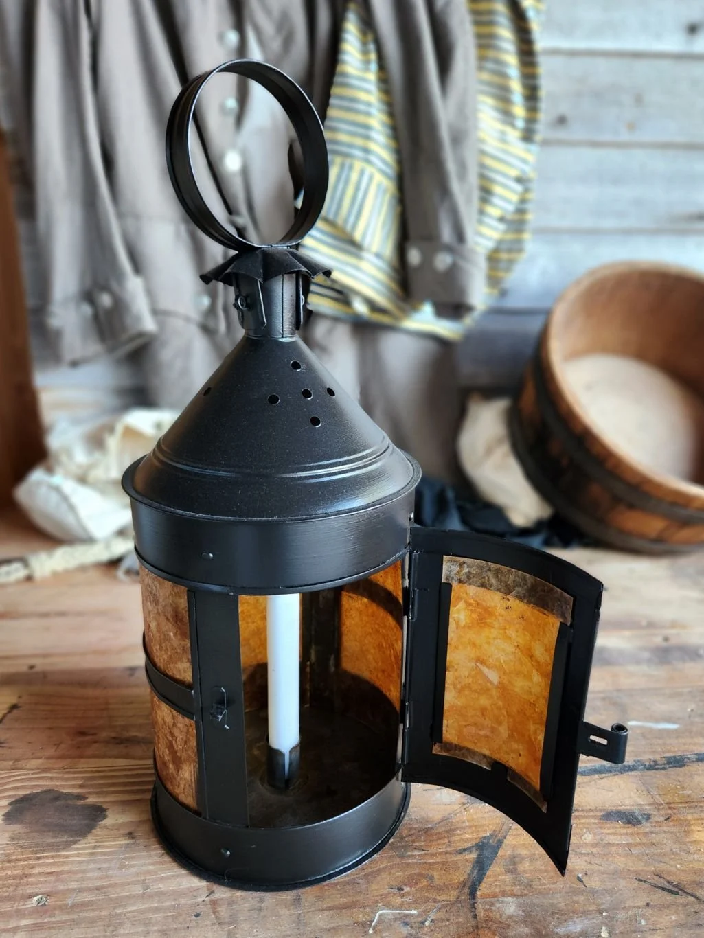 Kate's round tin ship lantern — Rob Gorrell - Maker