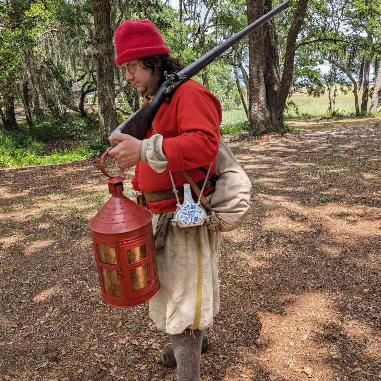 %Rob Gorrell - maker of reproduction tin lanterns.
