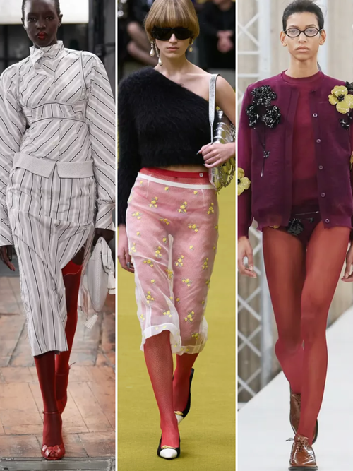 Here Is How To Style Those Red Tights You're Seeing Everywhere — Florré