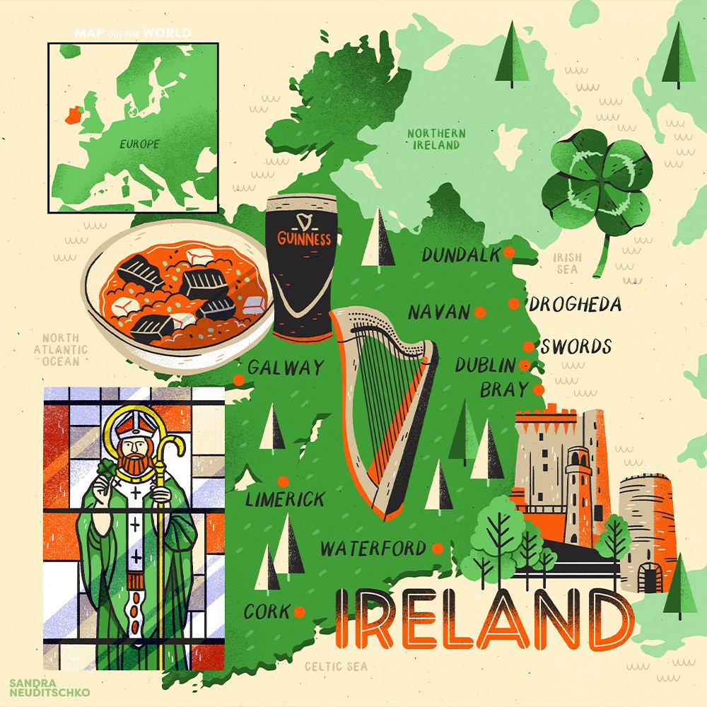 Map Illustrations — Sandra Neuditschko