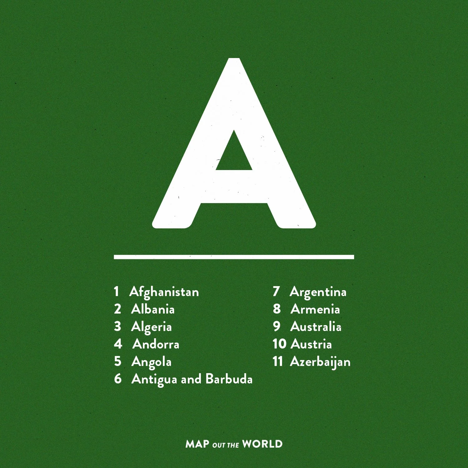 Map Out The World - Maps of every country in the world — Sandra Neuditschko