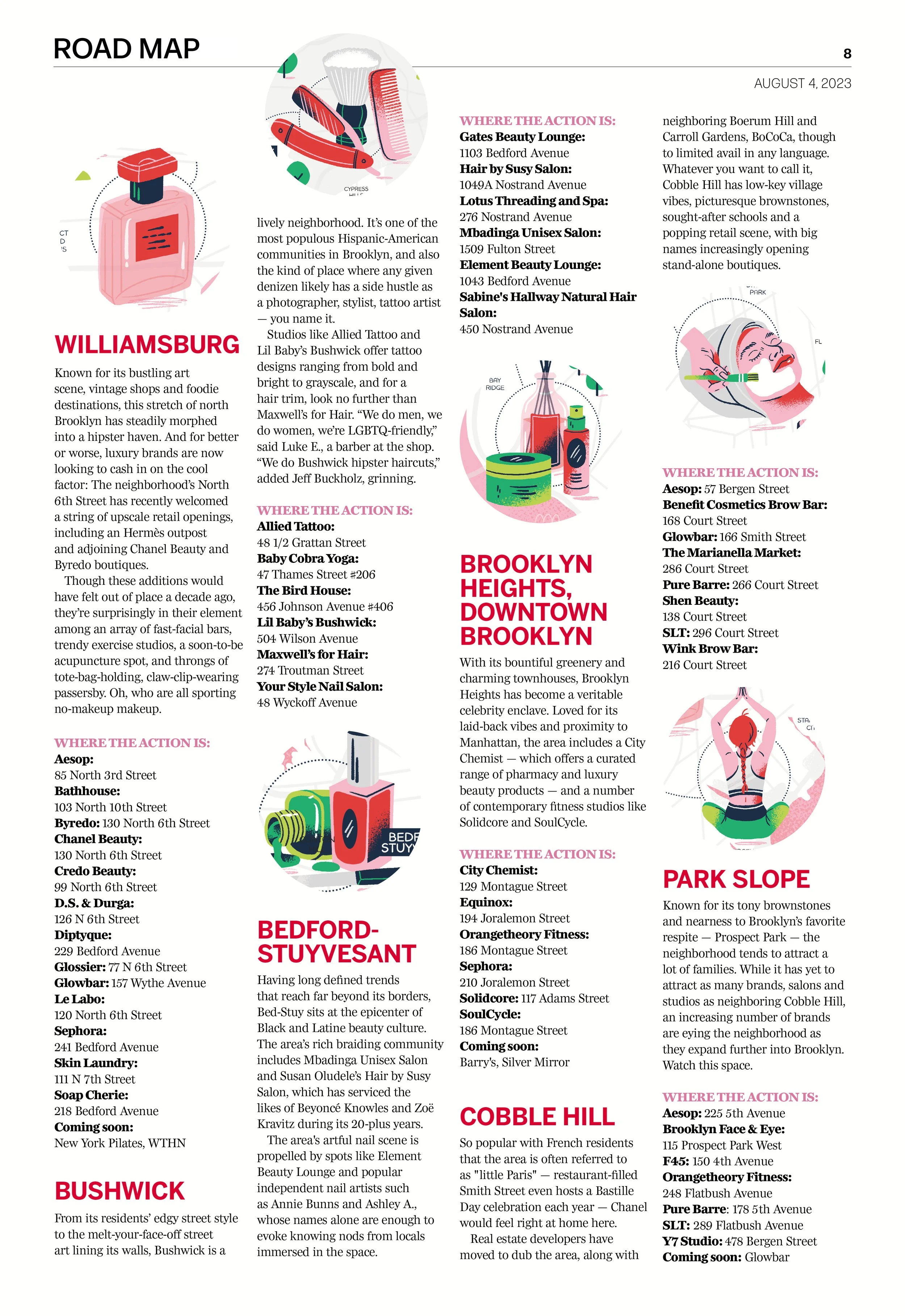 Band Tour Ap Magazine Illustrations