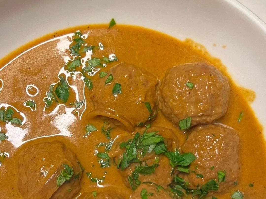 Meatballs with Salsa Macha — Chili Maven