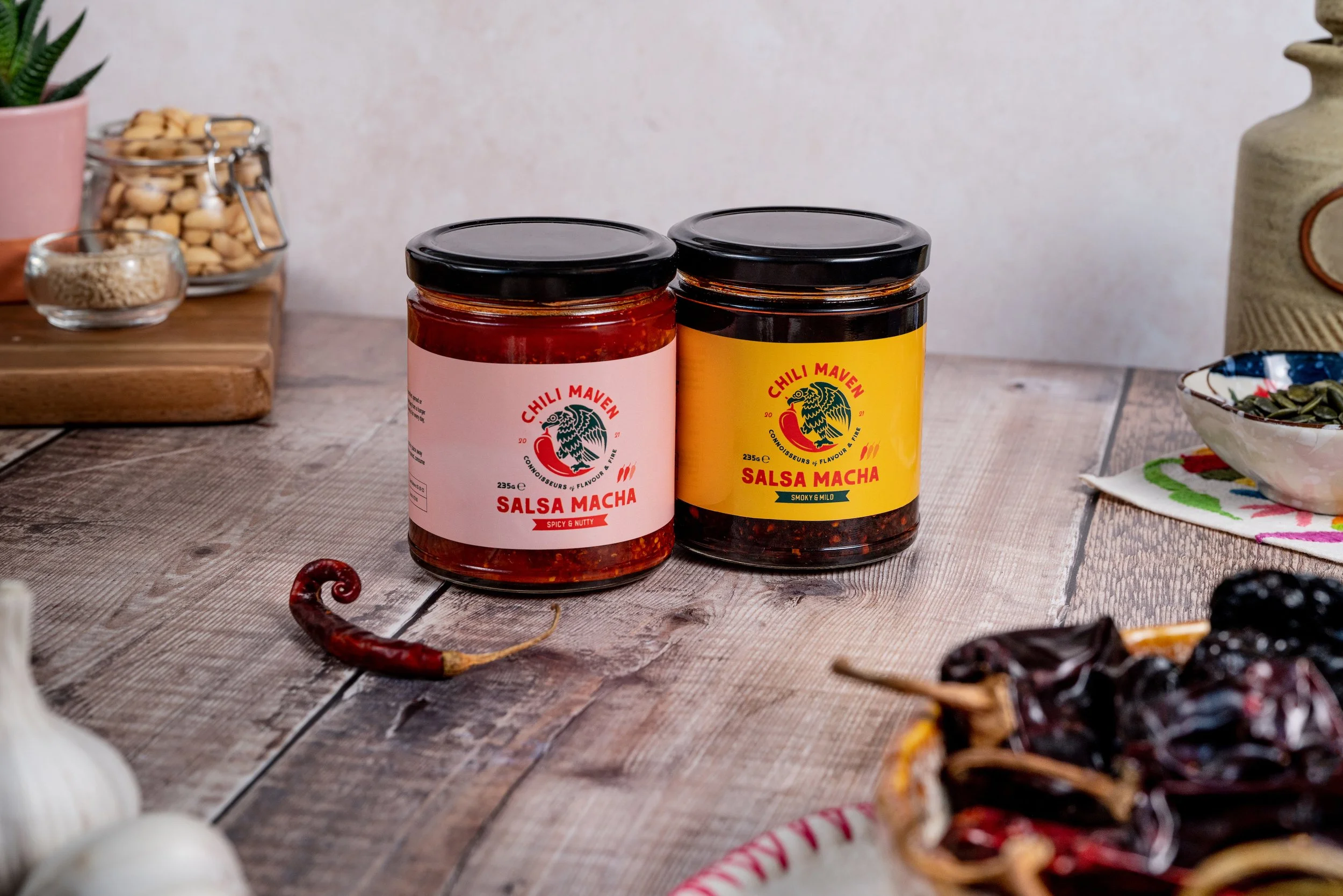 Award winning salsa macha