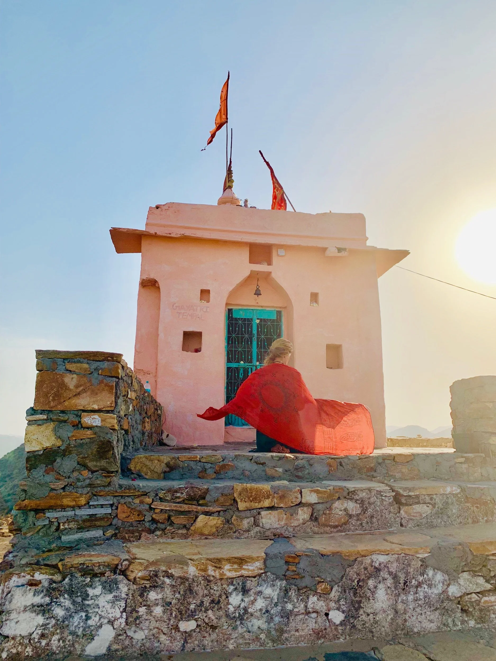 Gayatri Temple, Pushkar India — Rachel Hunter