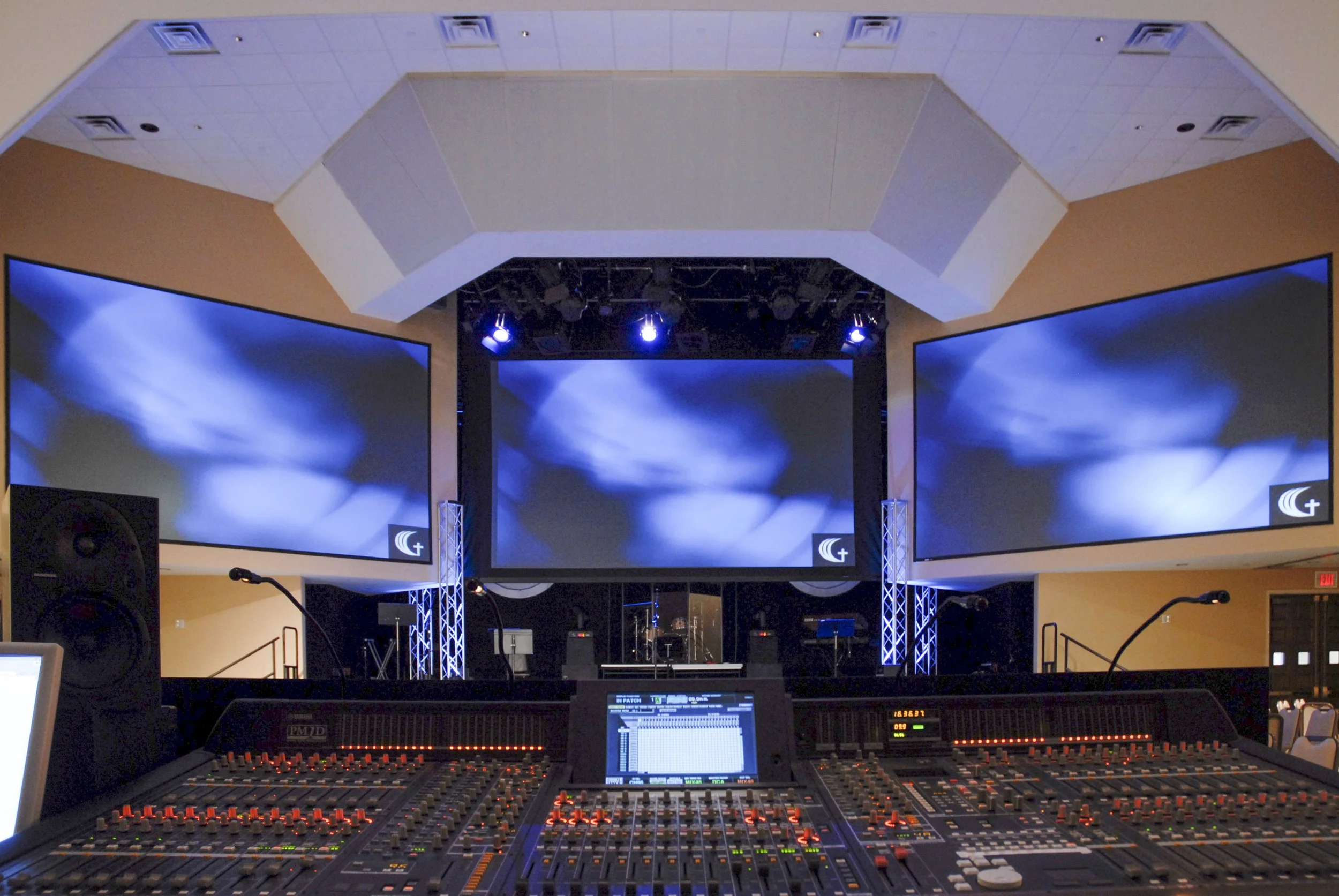 We're passionate about sound, lighting, video and acoustics