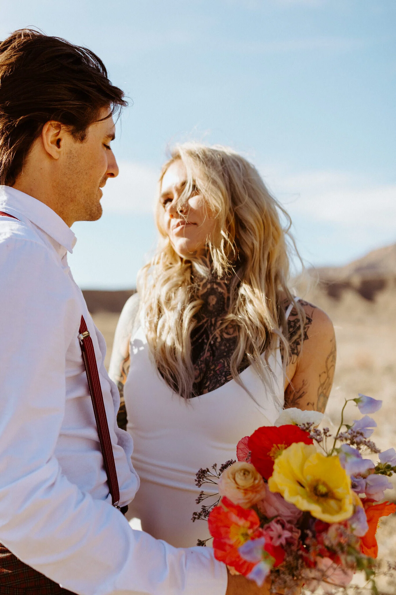 Colorful Bookcliff Elopement with Autumn Hudson & Joy Maura — Kimberly ...