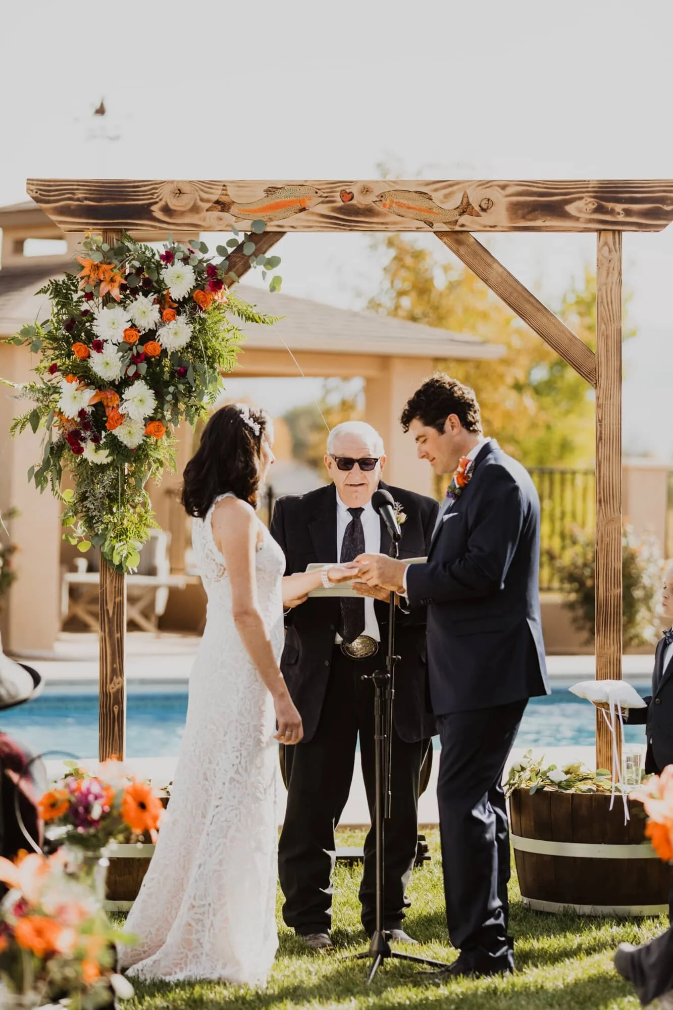 Intimate Backyard Wedding in Grand Junction | Britney and Mike ...