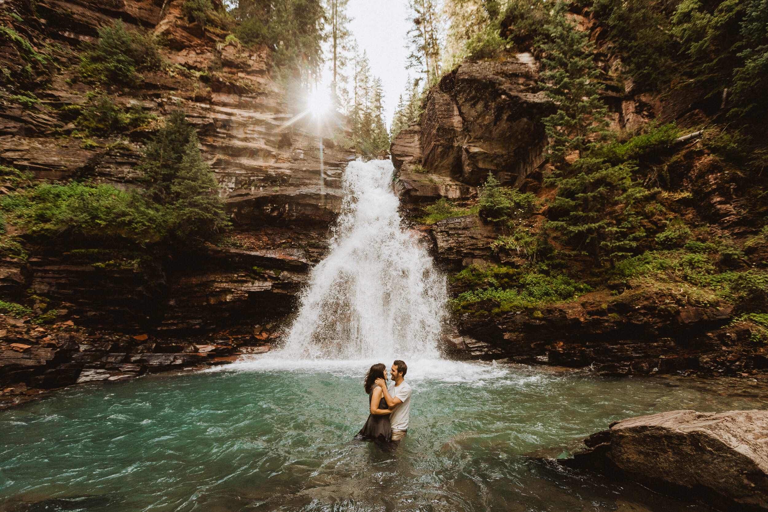 Silverton Waterfall Adventure Photo Session — Kimberly Crist Photography