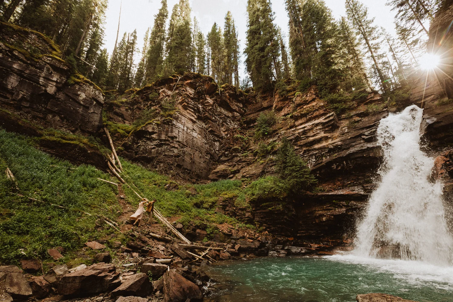 Silverton Waterfall Adventure Photo Session — Kimberly Crist Photography