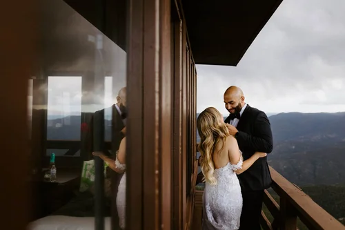 Fire Tower Lookout Elopement in Colorado Off of Mount Evans Road ...