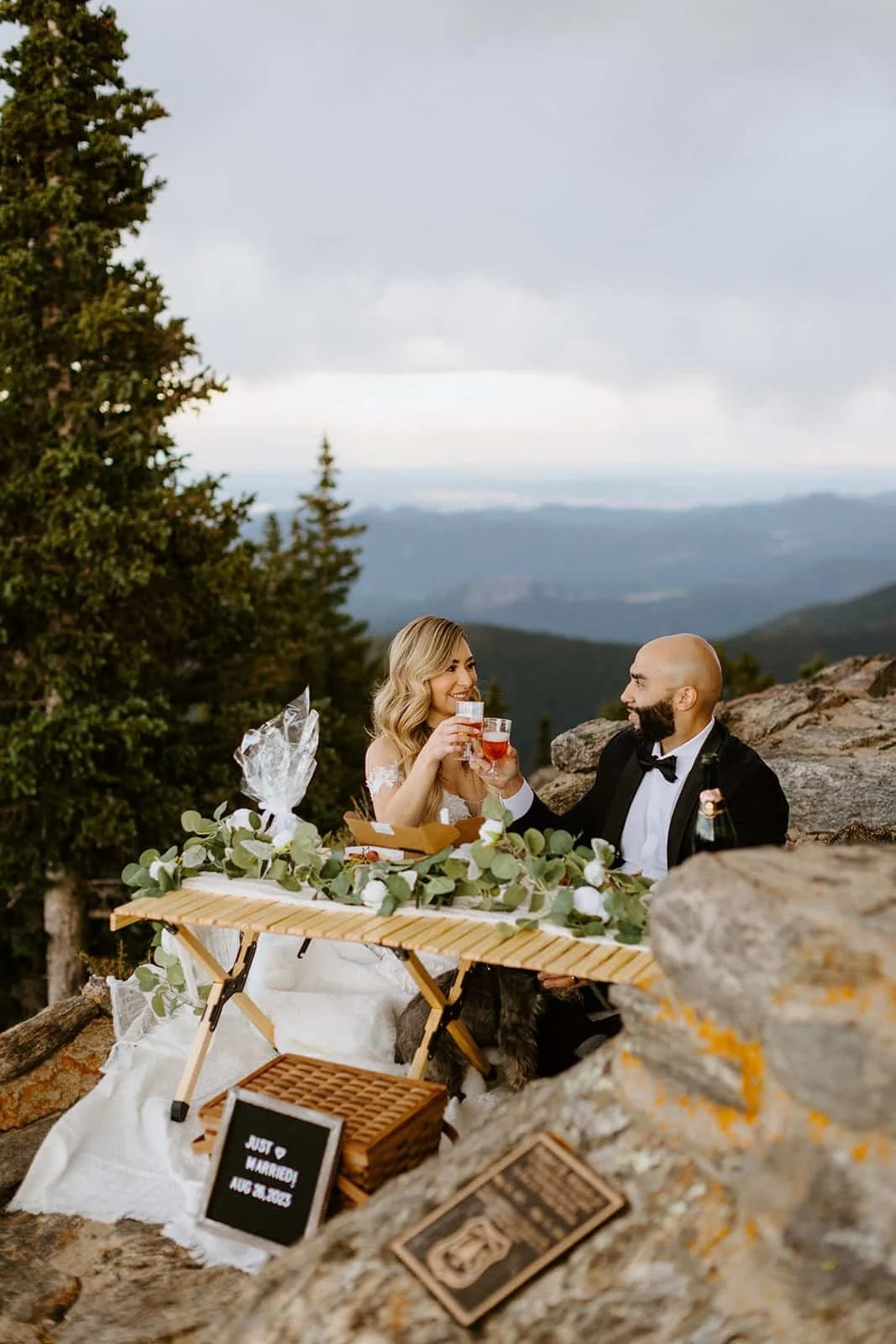 Fire Tower Lookout Elopement in Colorado Off of Mount Evans Road ...