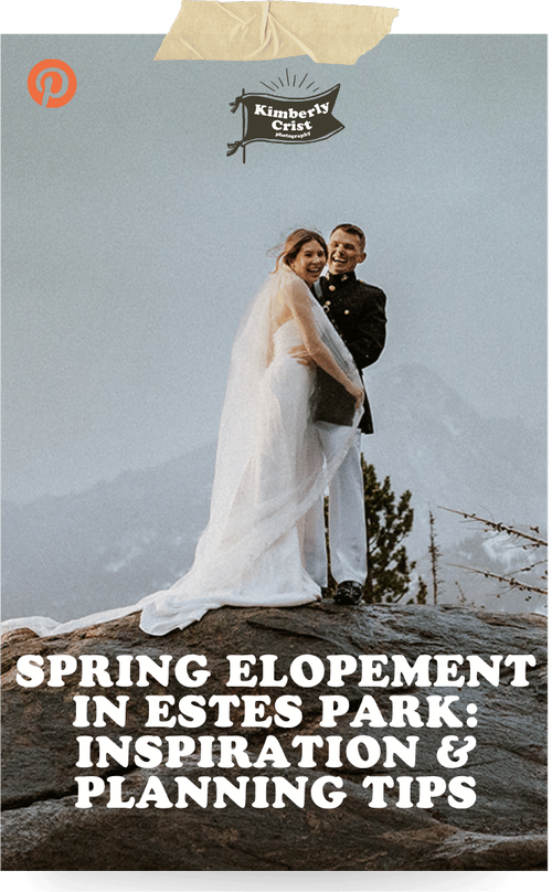 Spring Elopement in Rocky Mountain National Park at Dream Lake ...