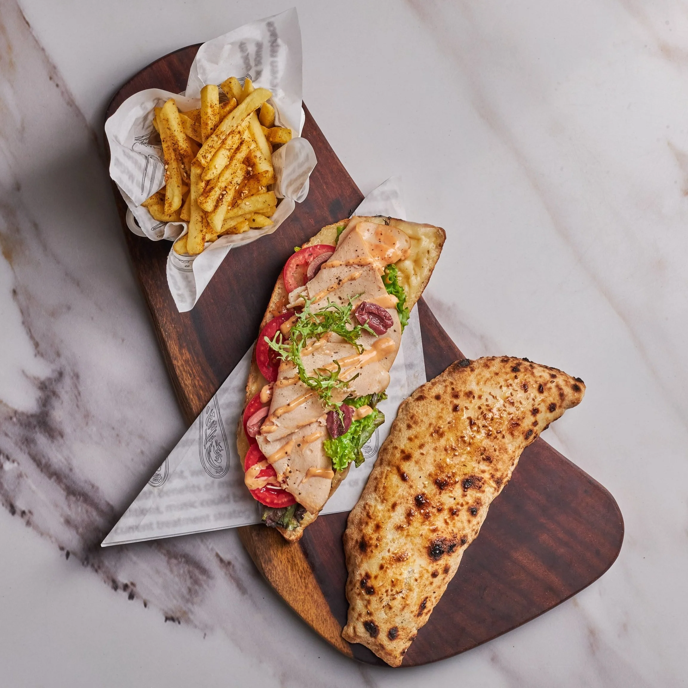 "Panuozzo" Sandwiches — INTERACTIVE MENU