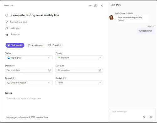 Task Chat In, Task Comments Out: A Shift in Planner’s Communication ...