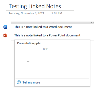 OneNote Linked Notes — Bright Ideas Agency
