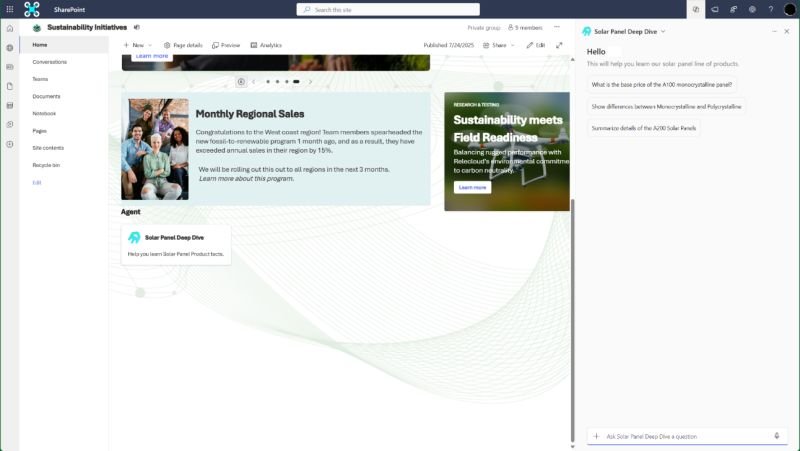 Introducing the Agent Link Web Part: Seamless Access to SharePoint ...