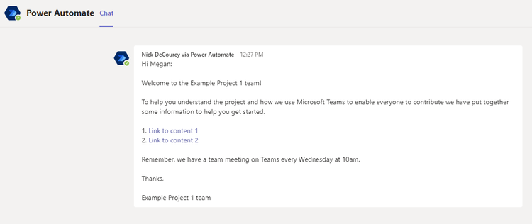 Use Power Automate to deliver engaging experiences in Teams — Bright ...
